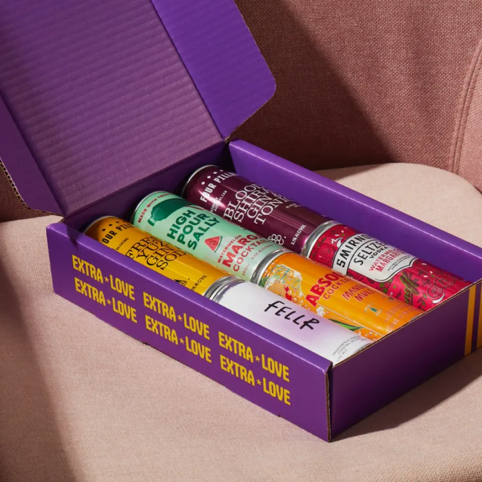 250ml Beer Can Boxes | Custom Beer Can Boxes | Inke