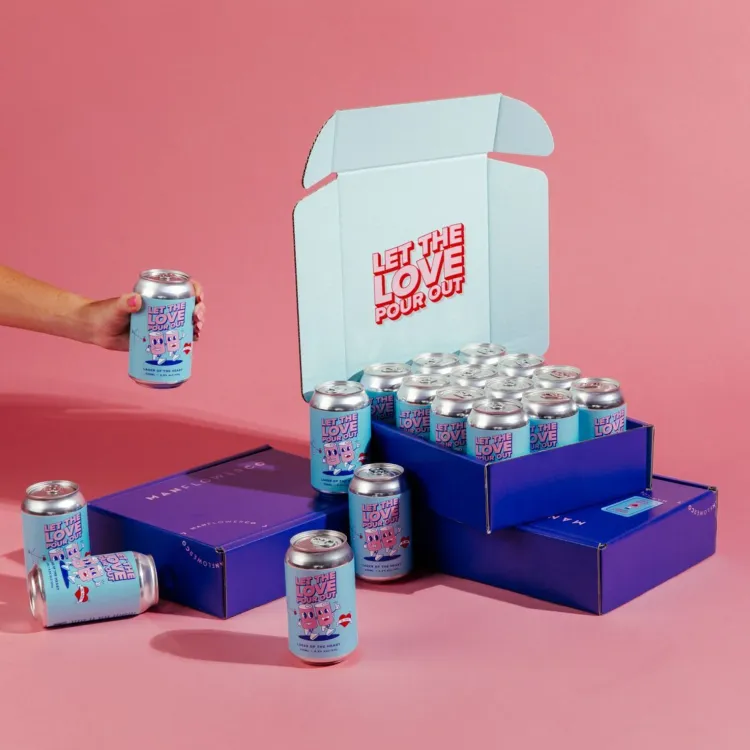 355ml Beer Can Boxes | Custom Beer Can Boxes | Inke