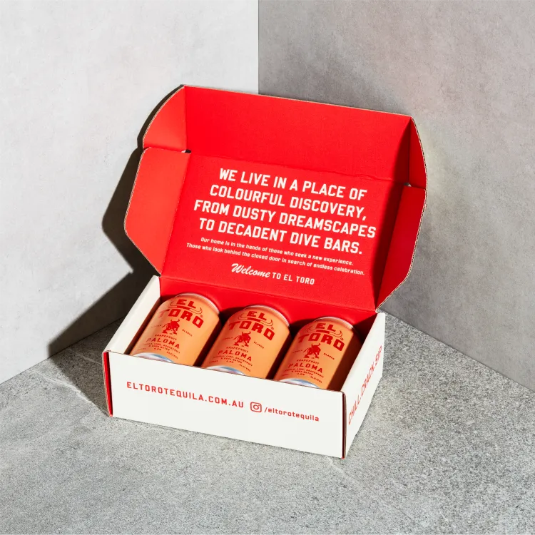 330ml Can Mailer Box | Beer Shipping Box l Delivery Packaging